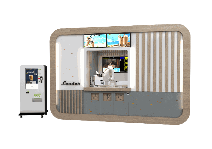 Robotic Mall Coffee Kiosk - Innovative Coffee Solutions for Shopping Malls